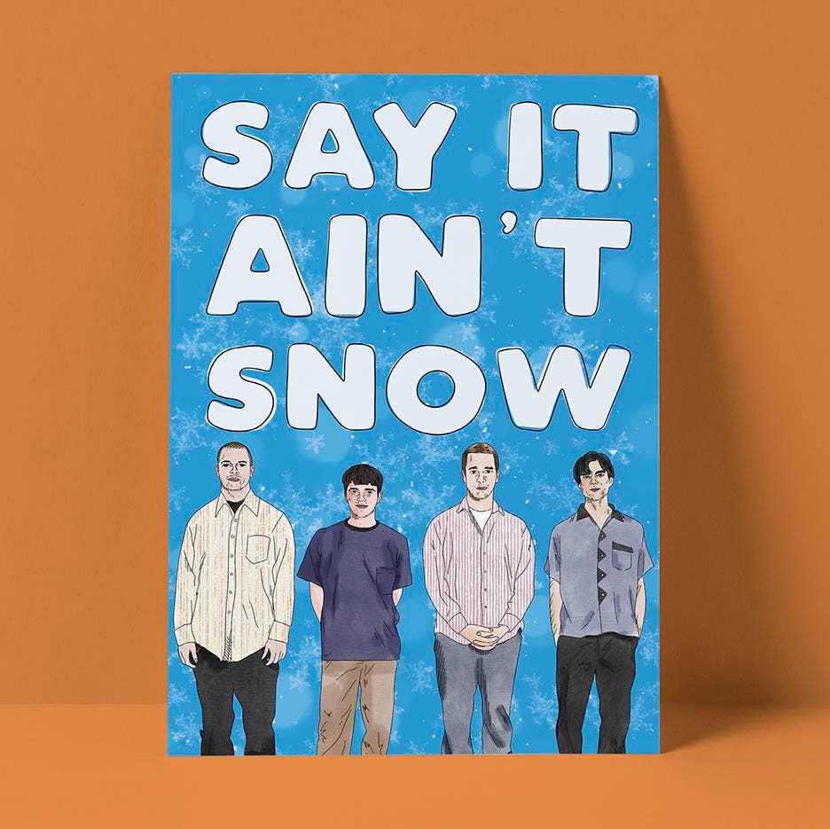 Say It Ain't Snow Holiday Card – Musicology Co
